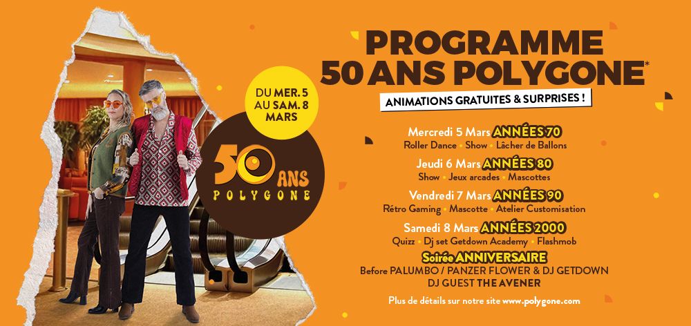 Polygone Montpellier : Centre commercial au coeur de l'hérault (34)